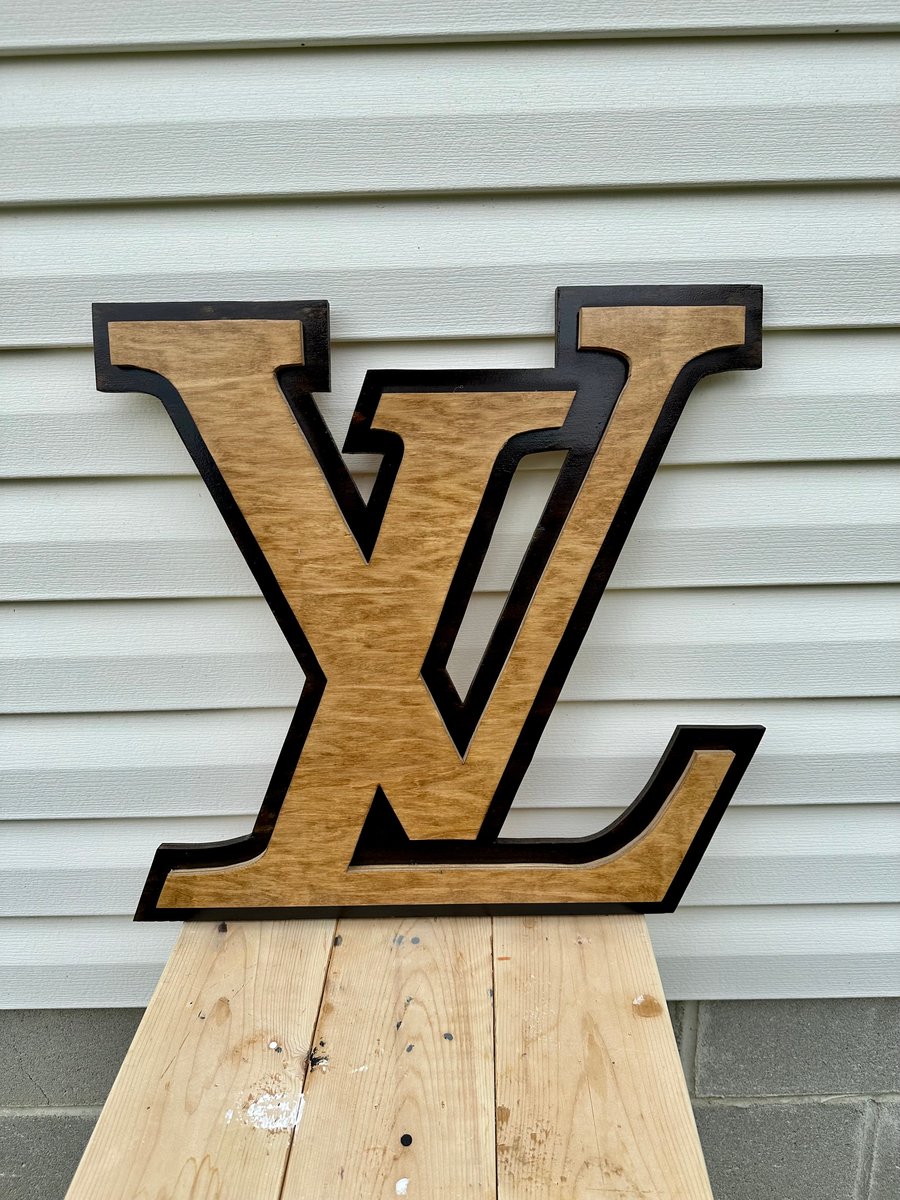 LV Wall Deco | Dame's Custom Woodwork