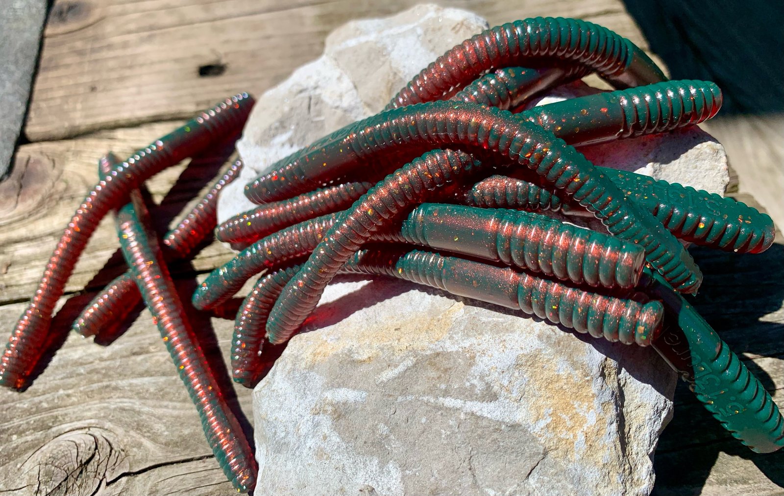 5.13 SIGNATURE SERIES 5" TRICK WORM - CHUPUCABRA FIRE | 513 LureWorks