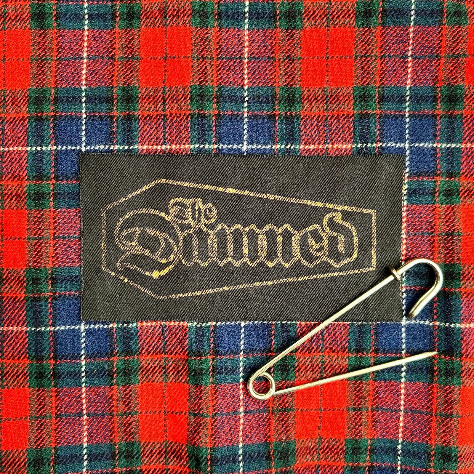 THE DAMNED COFFIN BLEACH PATCH (NEGATIVE) | The Upcycled Punk