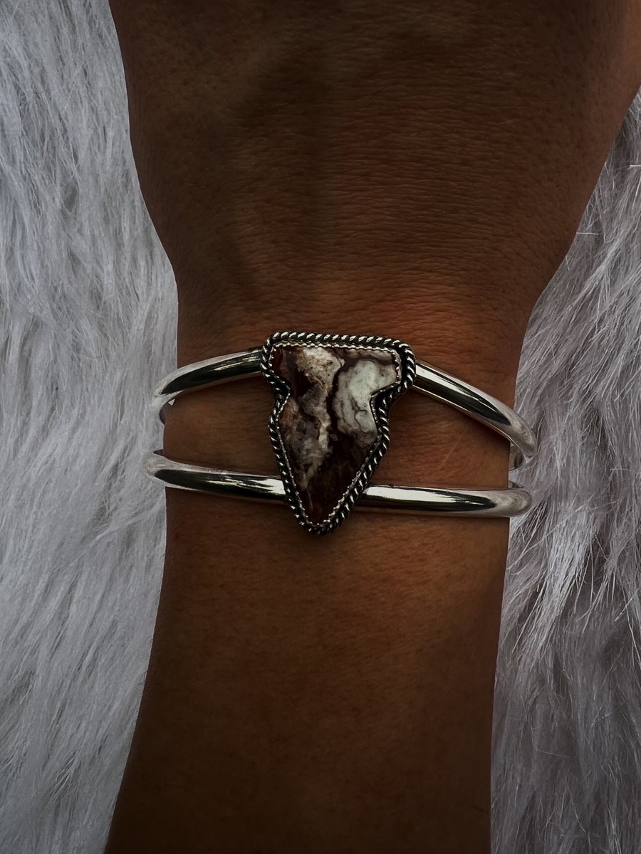 Bad Companion Silver — Arrowhead Wild Horse Cuff