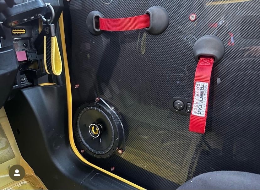 Speakers holes with adapters