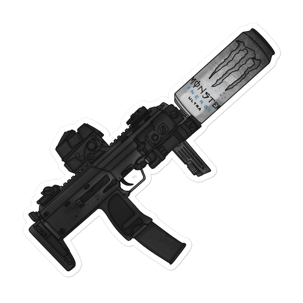 MP5 CAN sticker | TACTICOOLDOODLES