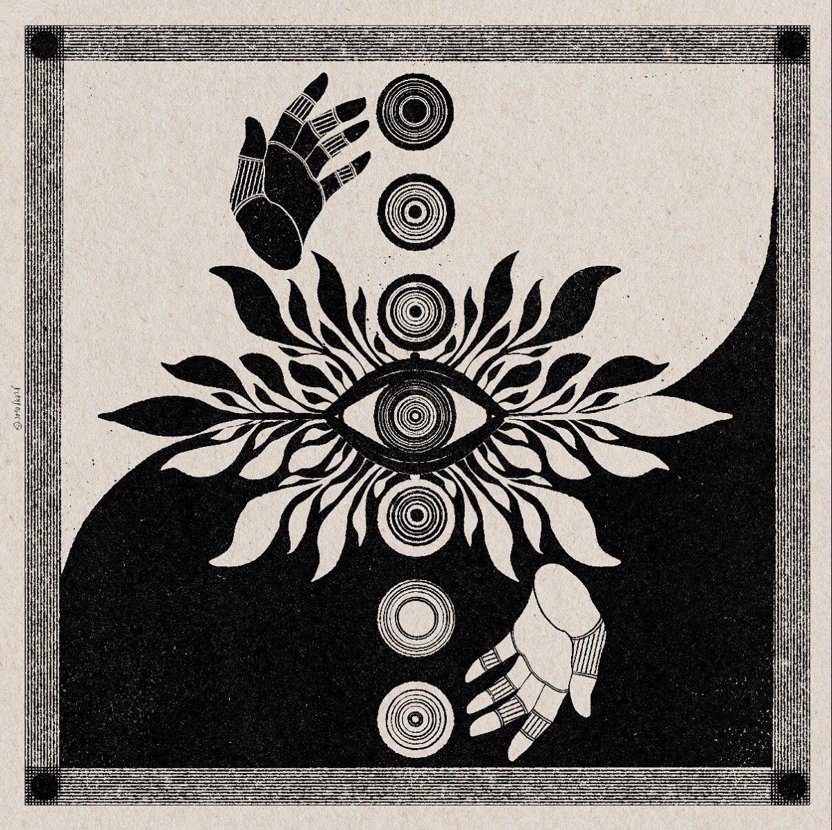 'RELIGIOUS EYE' PRINT | IREFAELS