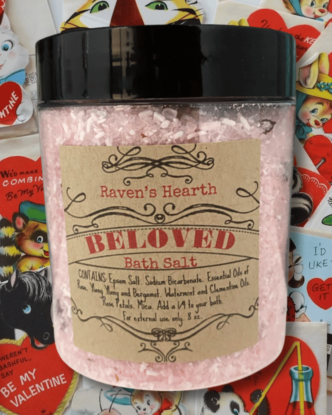 BELOVED Bath Salts ️ Valentine’s Day/Mother’s Day | Raven's Hearth