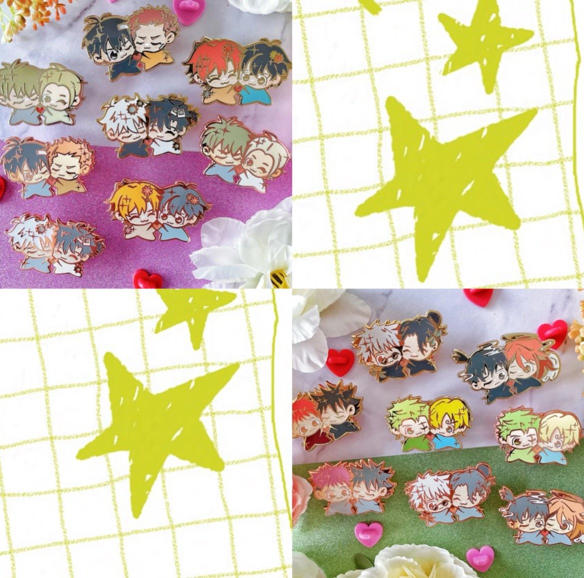 sprout chibis [in hand] | Milkhua Art