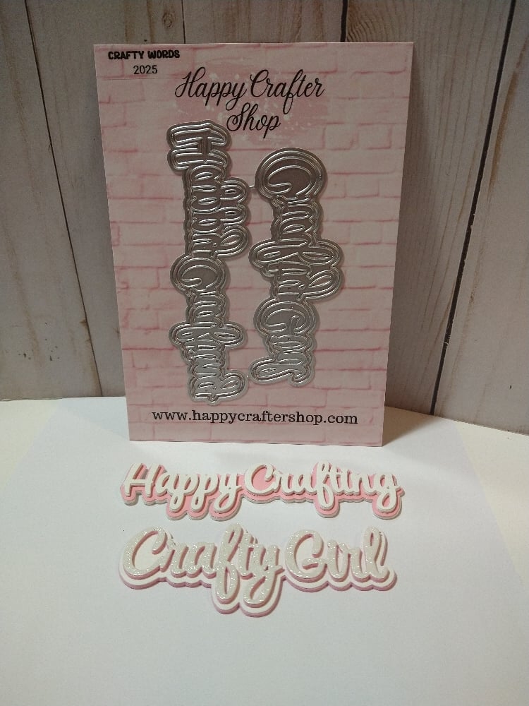 Crafty Words | HappyCrafter Shop