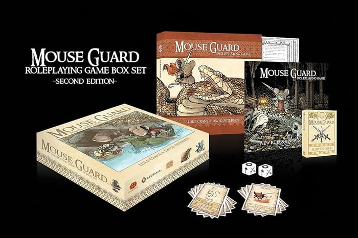 Mouse Guard RPG Boxed Set *SIGNED* (slightly imperfect box) | Mouse Guard