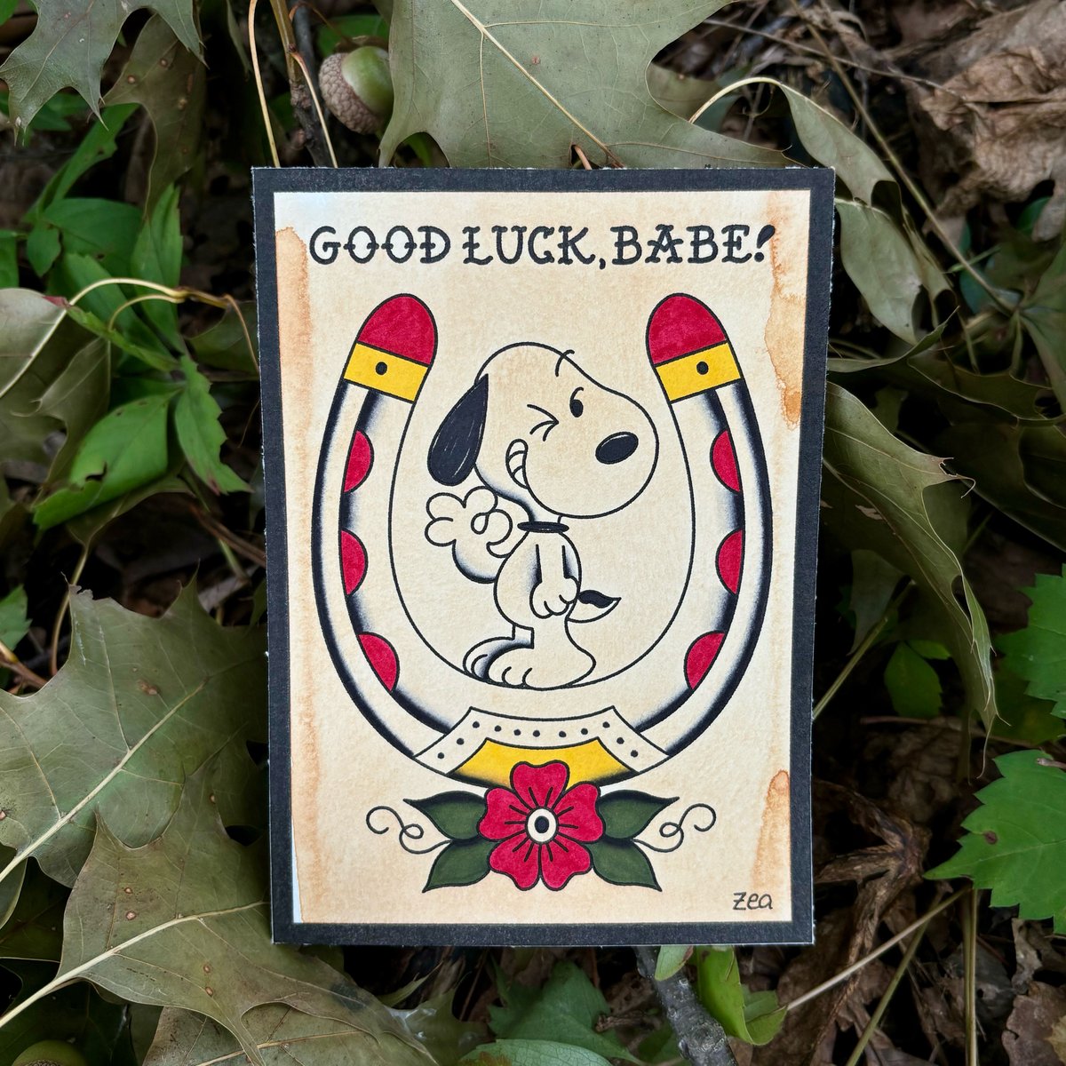 “Good Luck” Print | Art by Zea Jadyn