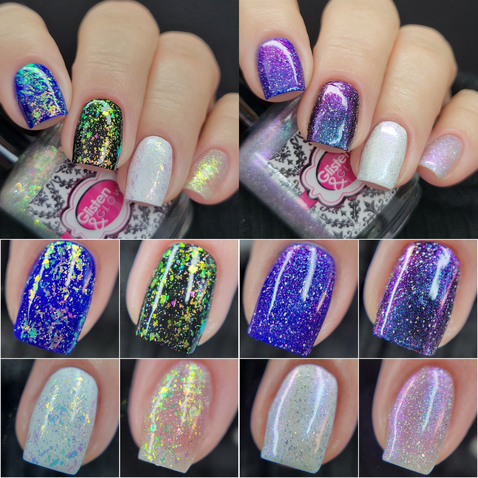 Glisten & Glow — Glisten & Glow Birthday Toppers Duo