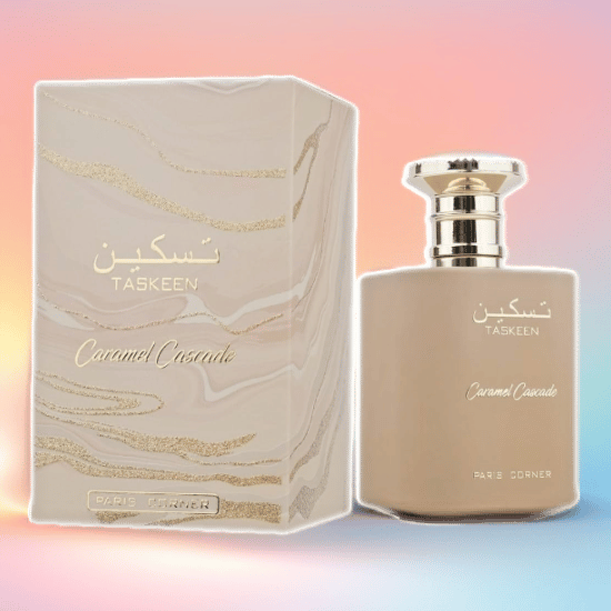 Taskeen Caramel Cascade | Pink Stiletto Scents