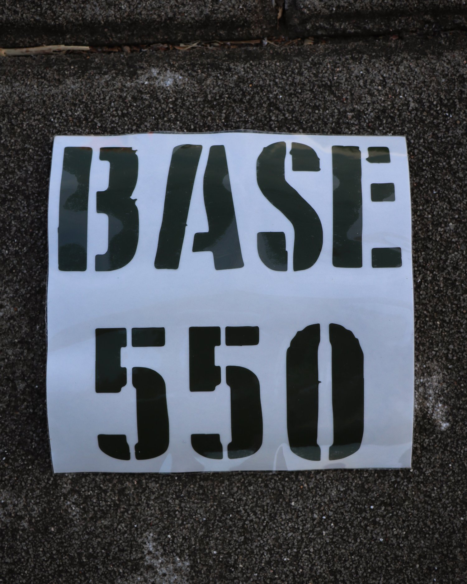 BASE 550 Die Cut Sticker | Base 550 Paracord Studio