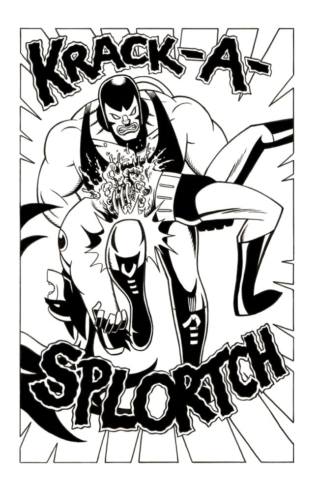 Bootleg Batman Adventures 2: pg. 22 original art | Nick Justus Art