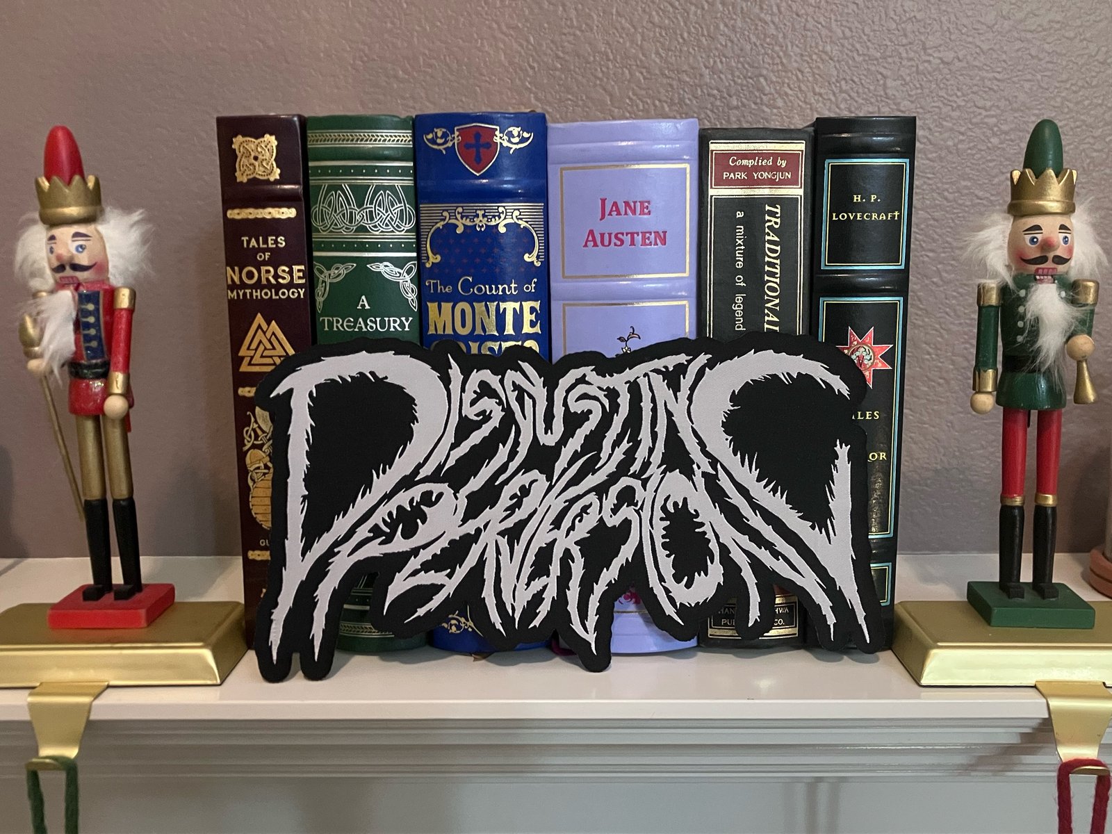 Official Disgusting Perversion Logo Patches | Too Rotten To Die