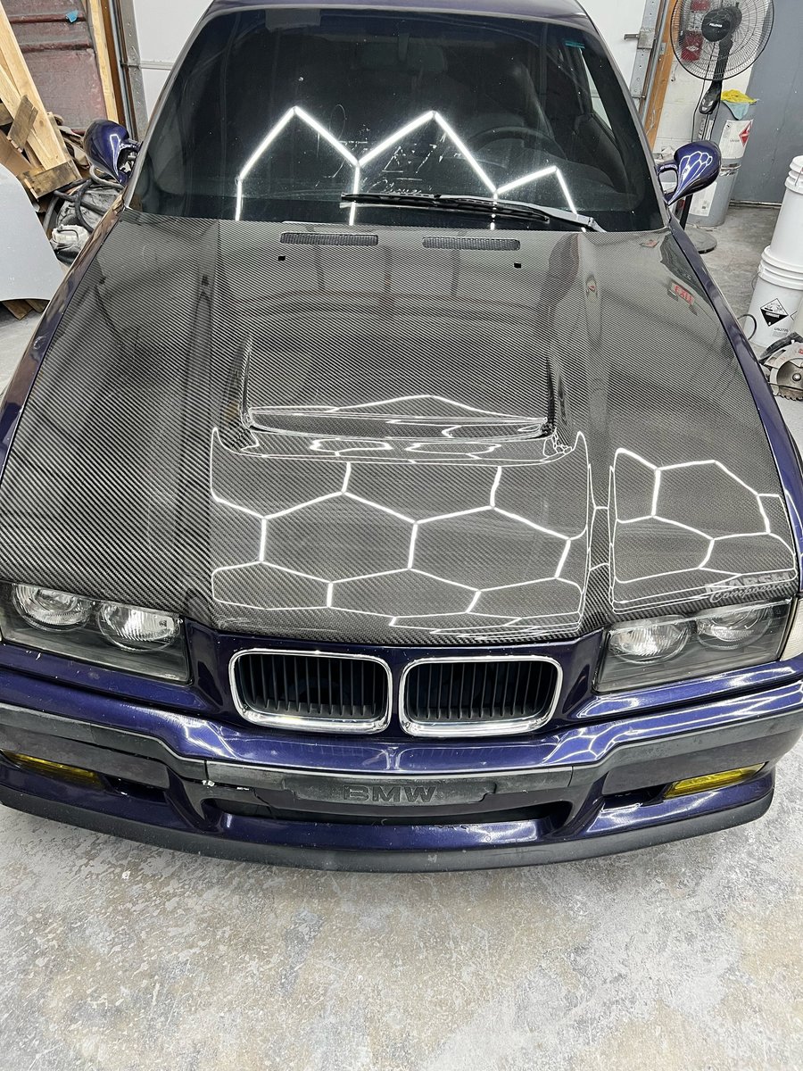 BMW E36 GTspec hood | Marsh Composites