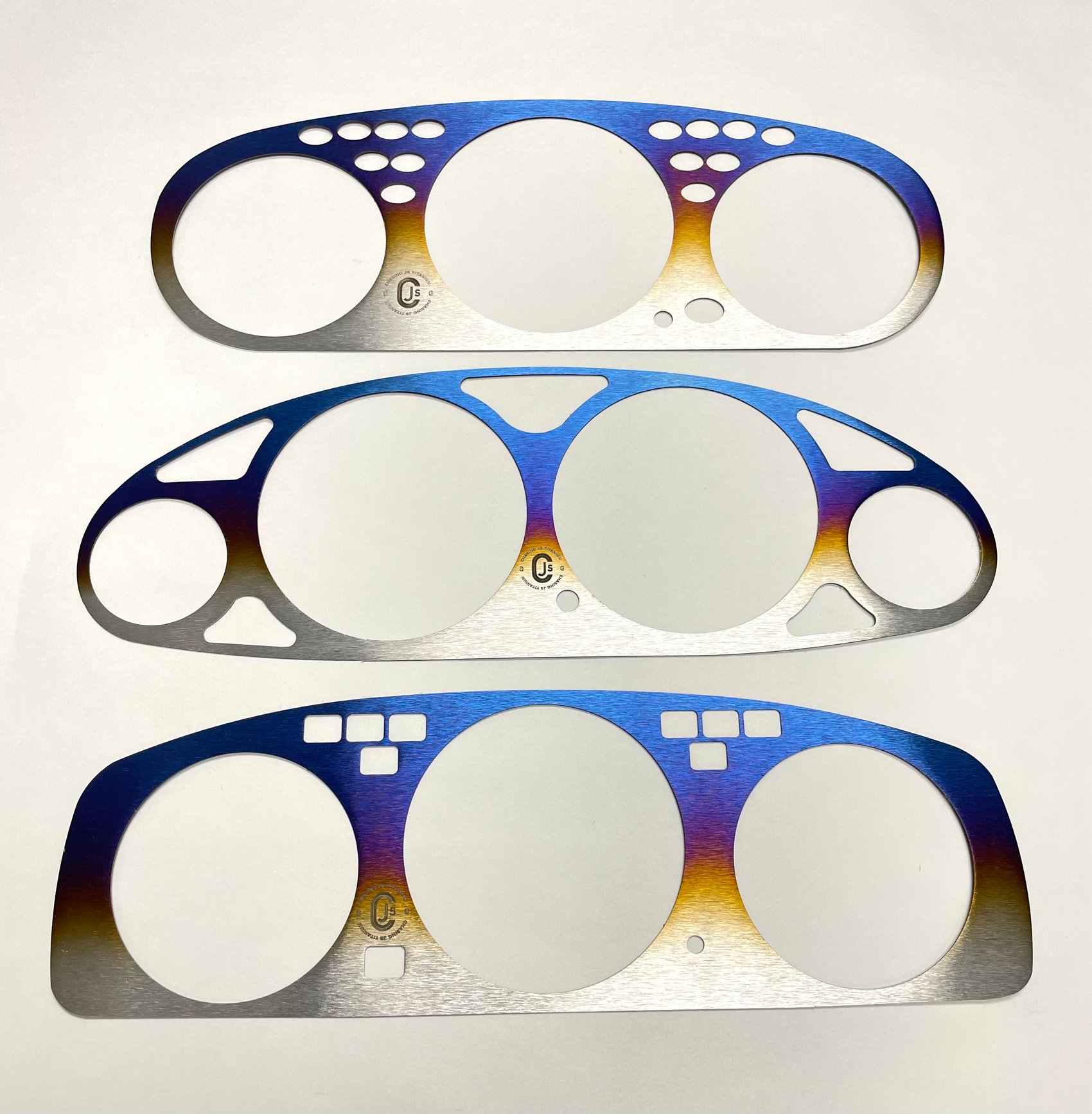 Titanium gauge cluster bezels | Chasing JS