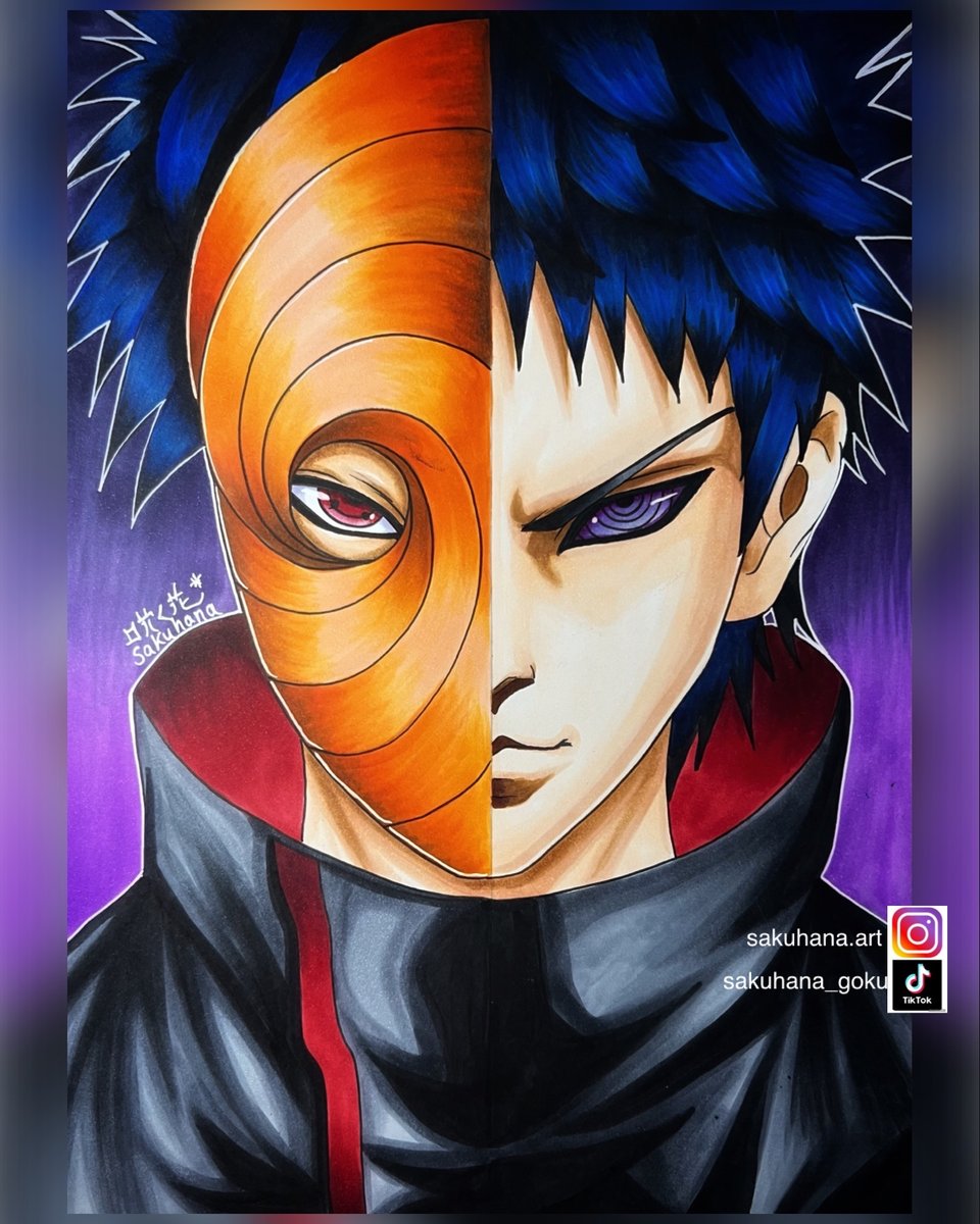 Obito Uchiha/Naruto | Sakuhana Art