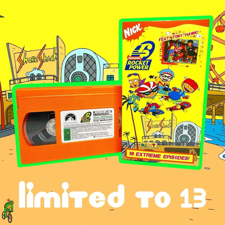 Rocket Power VHS Tape | Sewer Collectibles
