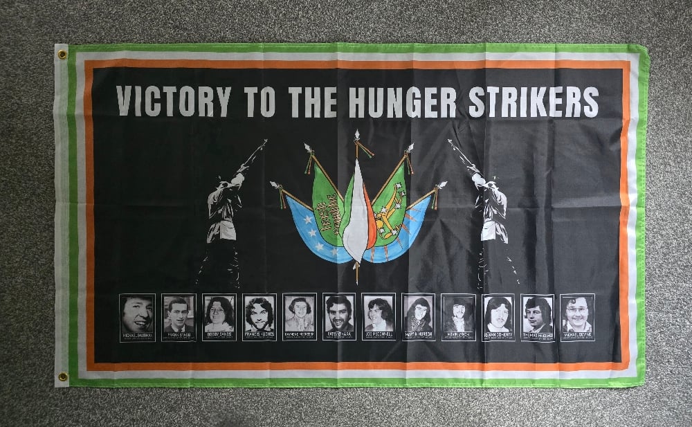 Victory to the Hunger Strikers Flag | Proclamation Prints