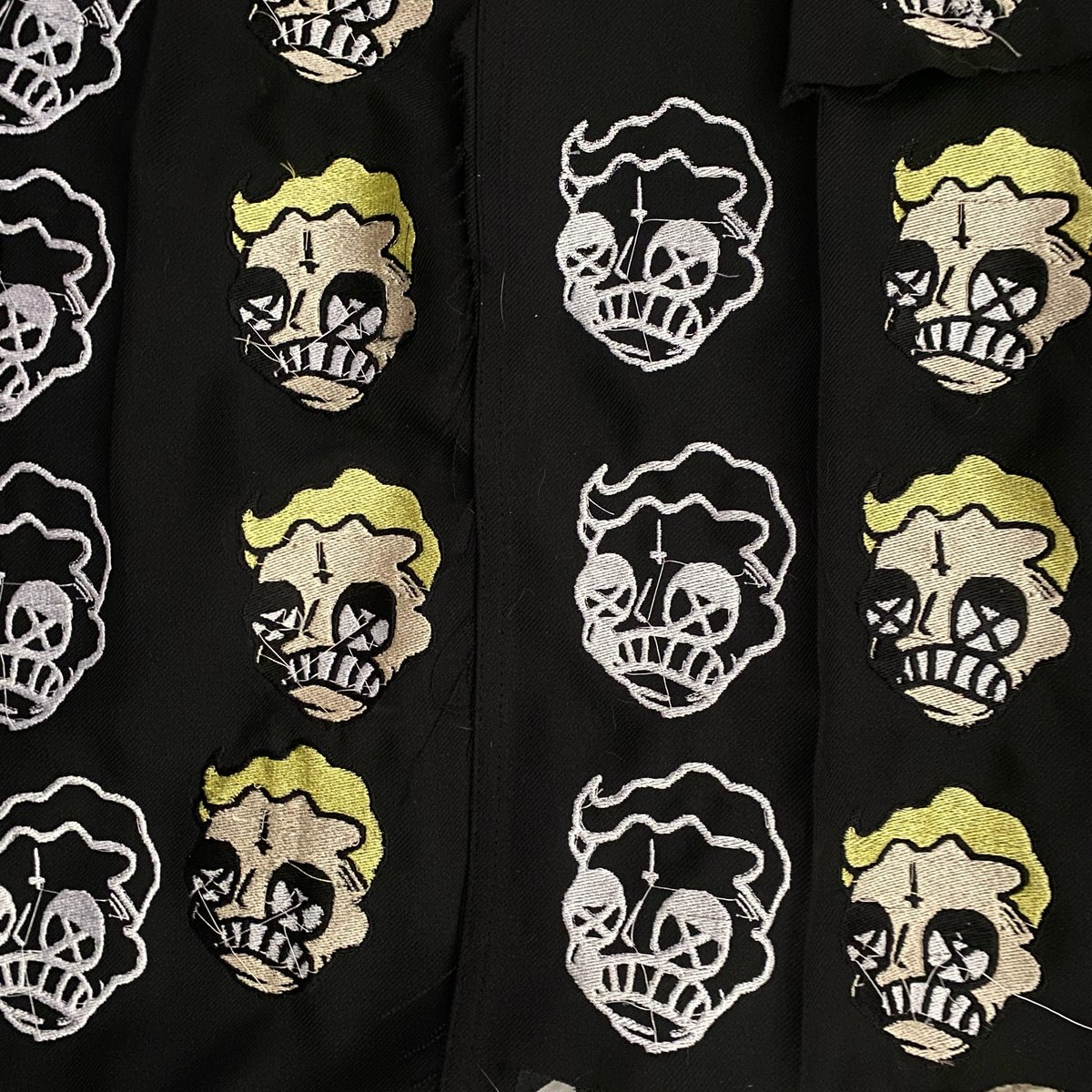 Vault boy patches | Dejection.
