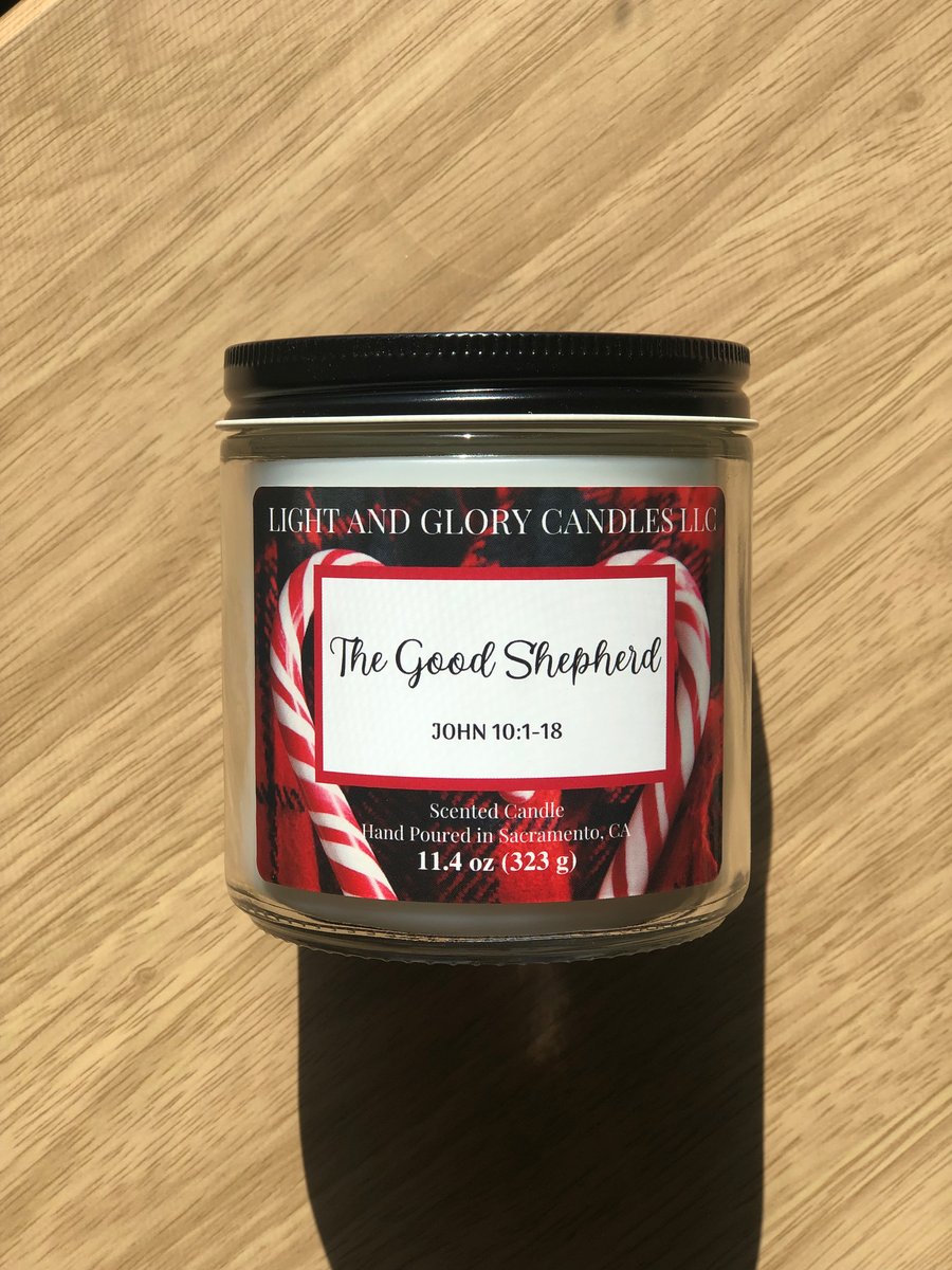 "The Good Shepherd" Candle | Light and Glory Candles LLC