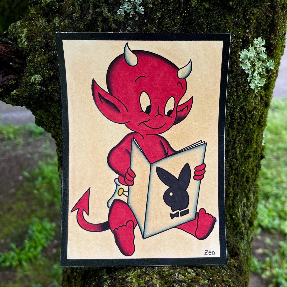 “Hot Stuff Magazine” Print | Art by Zea Jadyn