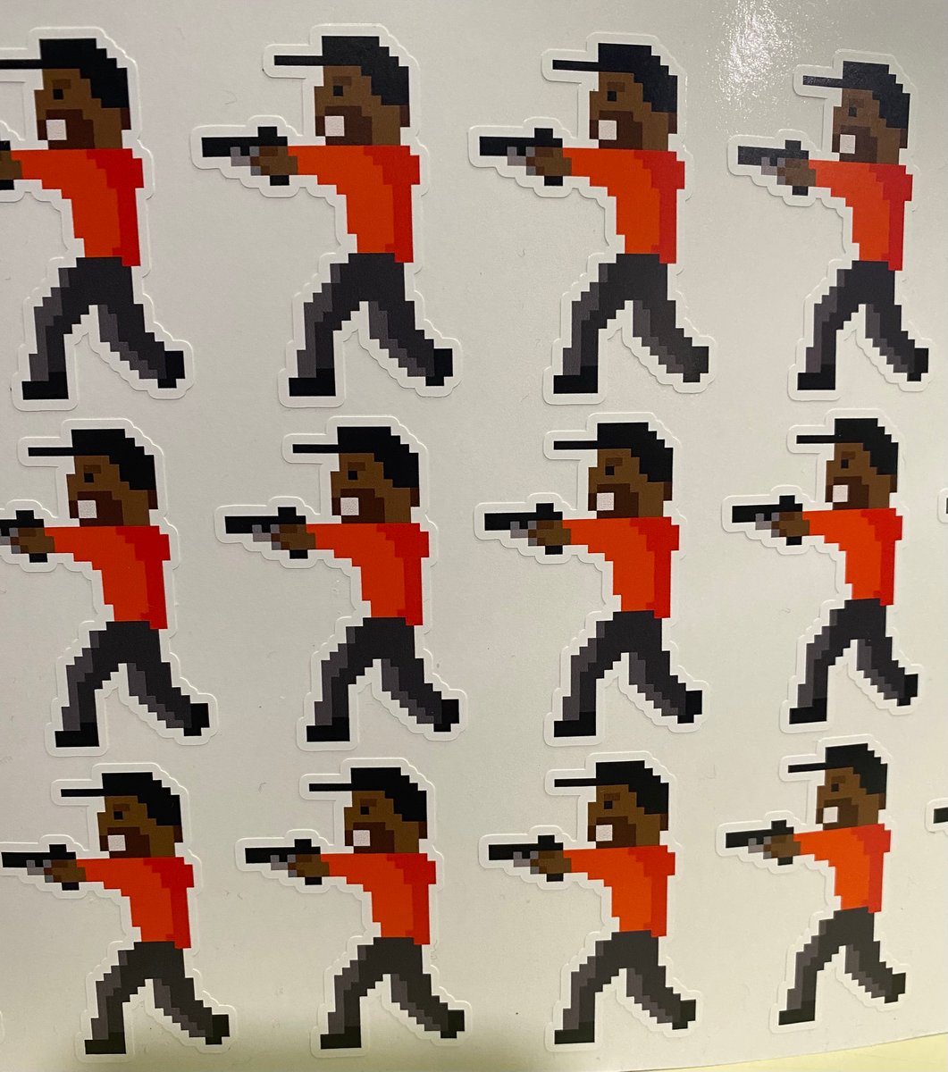 GB “8-bit Shooter” Sticker | GlockBae