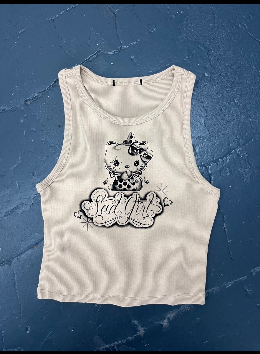Sad girl tank | FILTHY COUTURE