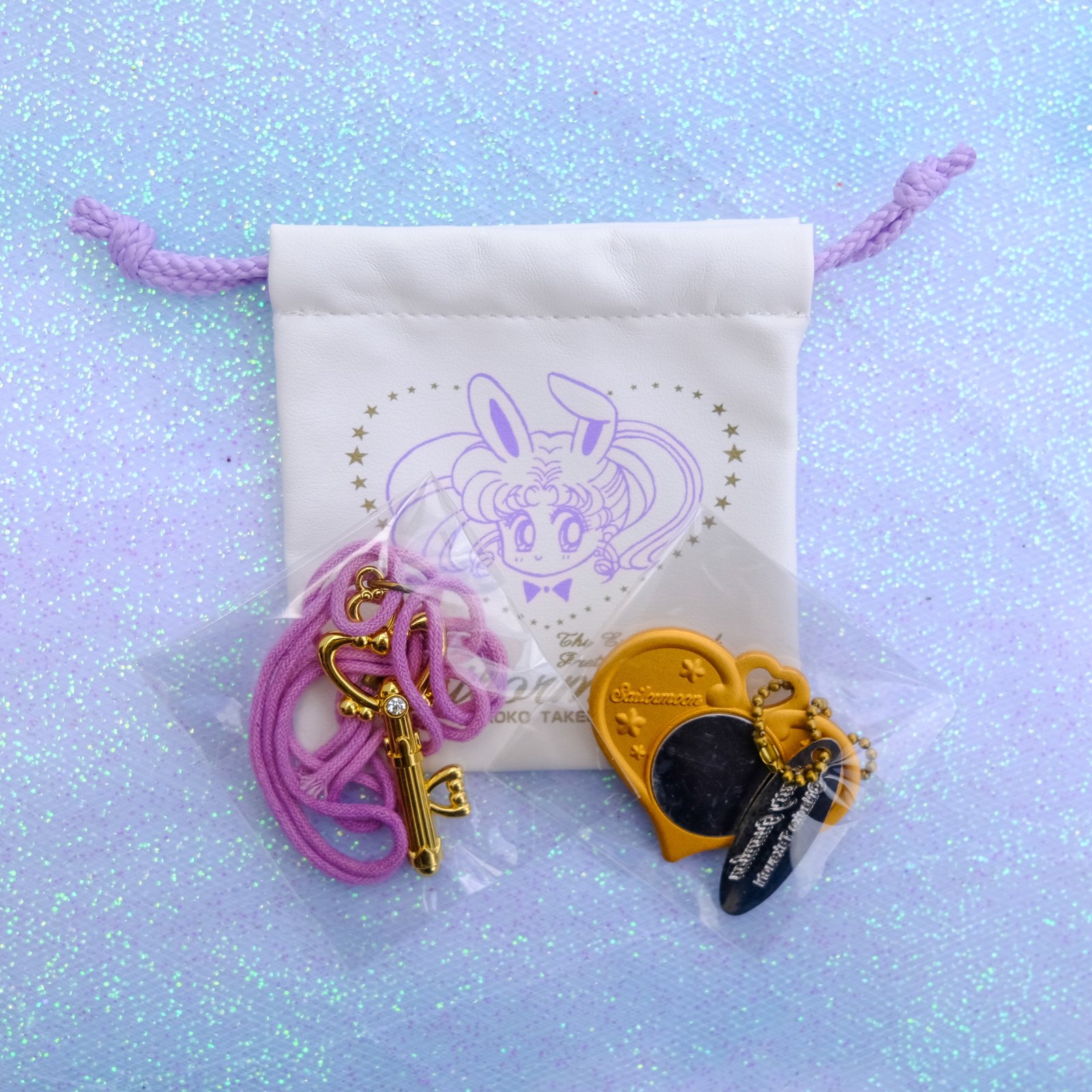 Sailor Moon Small Lady Space Time Key Fan Club Reproduction Furoku ...