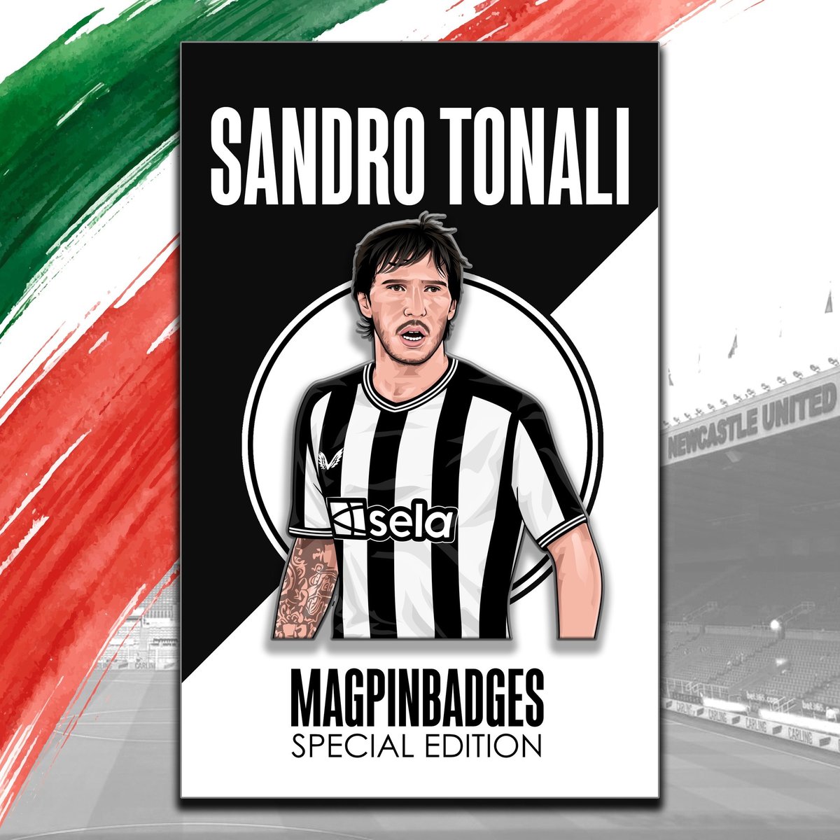 Sandro Tonali | magpinbadges