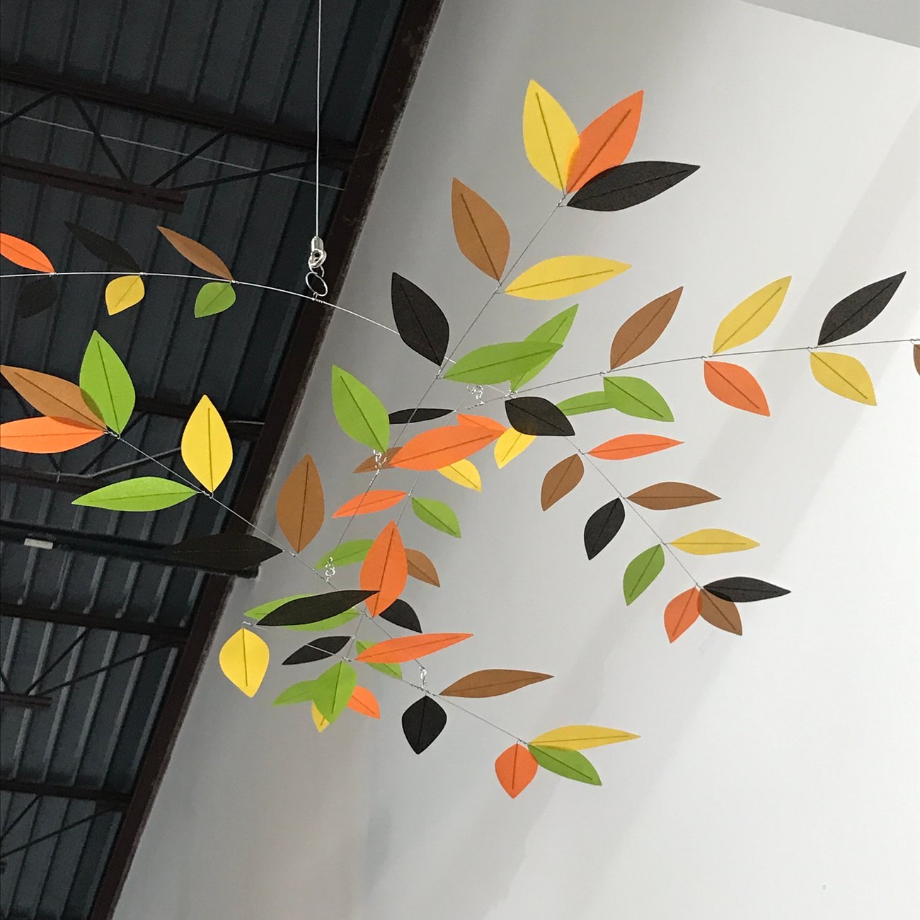 Timeline | Stylized Leaf Mobile | Jan R. Carson