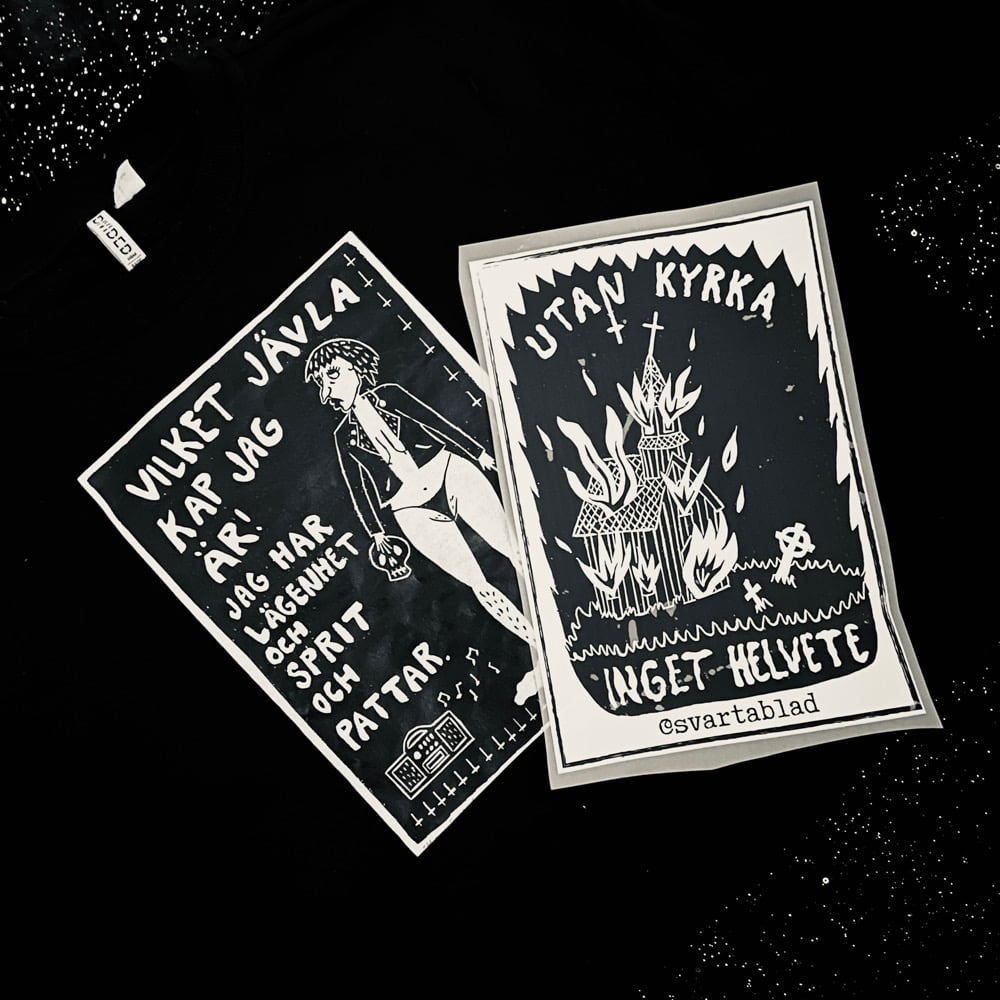 Stryka på märke - Utan kyrka, inget helvete | Svartablad
