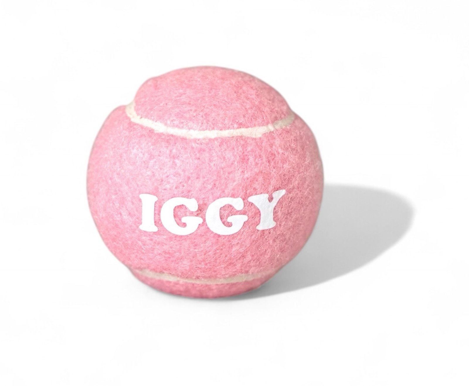 Edna & Co — Personalized Tennis Ball Toy - Baby Pink