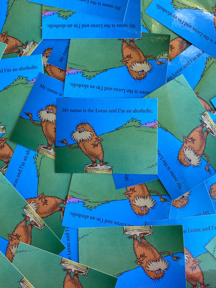 Alcoholic Lorax Sticker | Batch Life