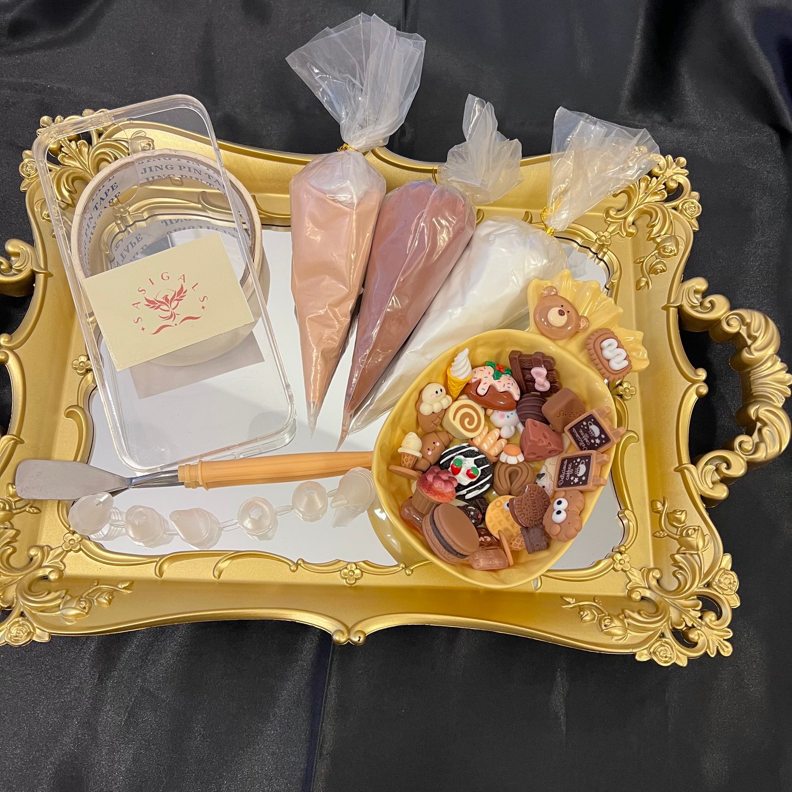 SASIGALS™ Chocolate Calorie Explosion Decoden Case Kit | SASIGALS