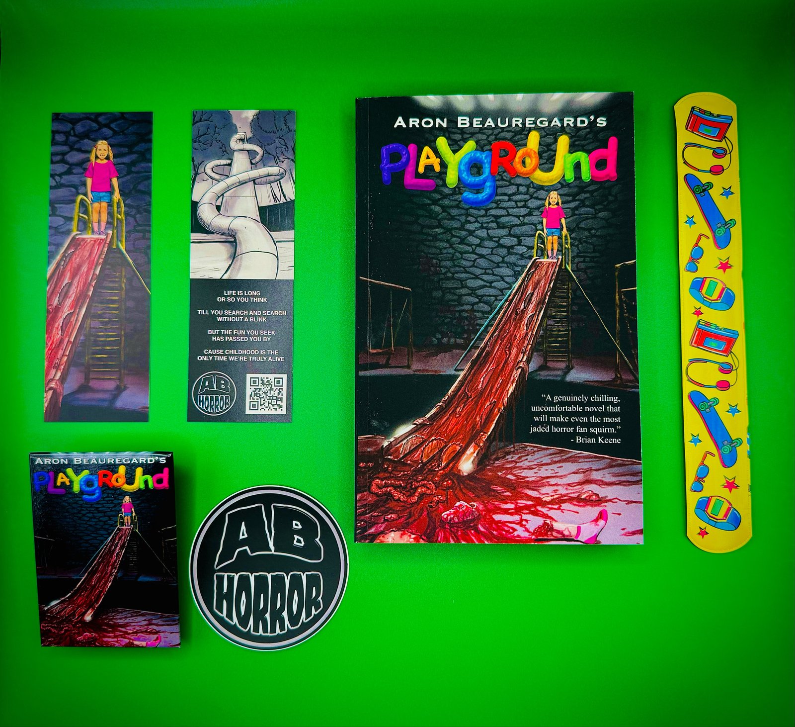 Playground Signed Paperback Bundle | AB Horror