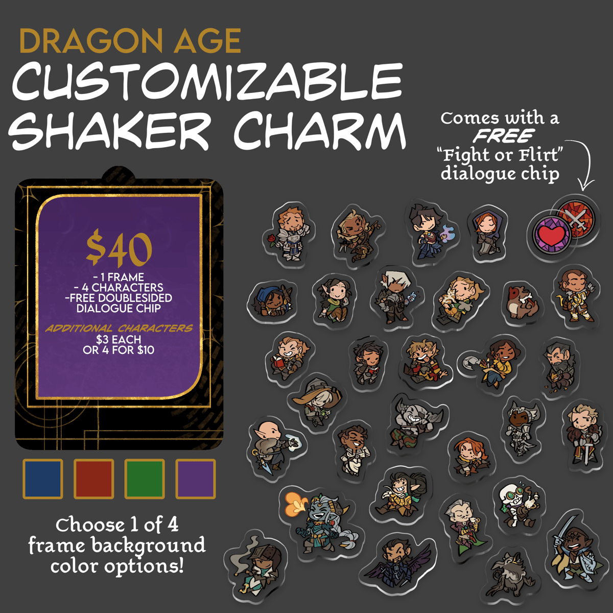 DA Party Shaker Charm | Hanna Schroy