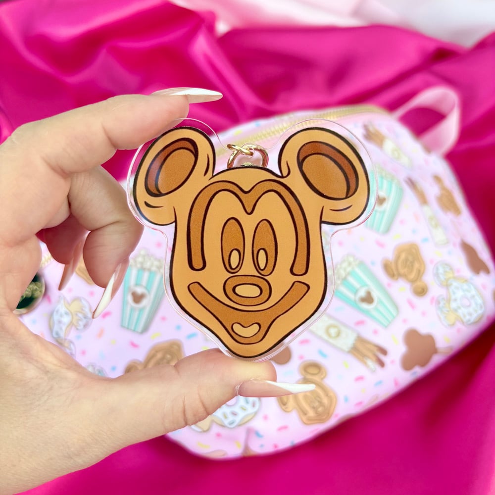 Happiest Snacks Mouse Waffle Charm XL | Sew Magic Co.