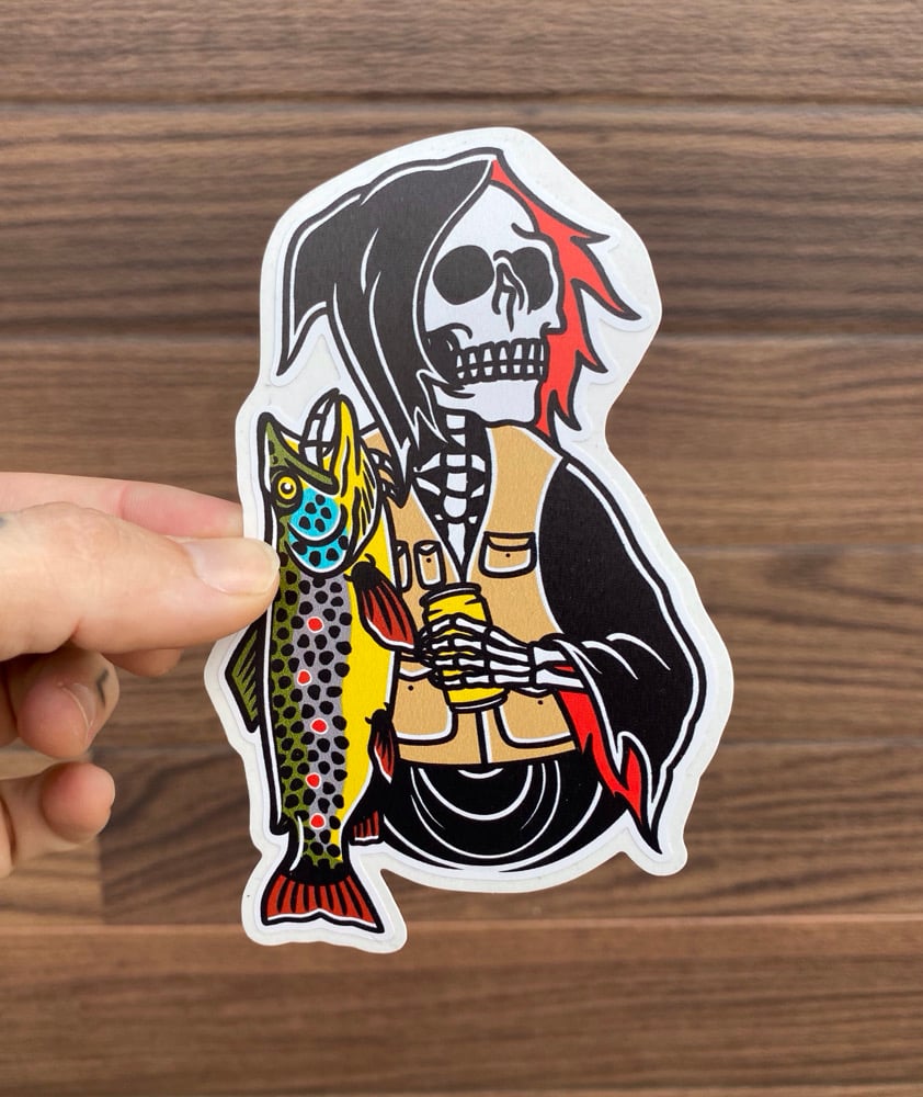 Gill Reaper Sticker | DrewLR