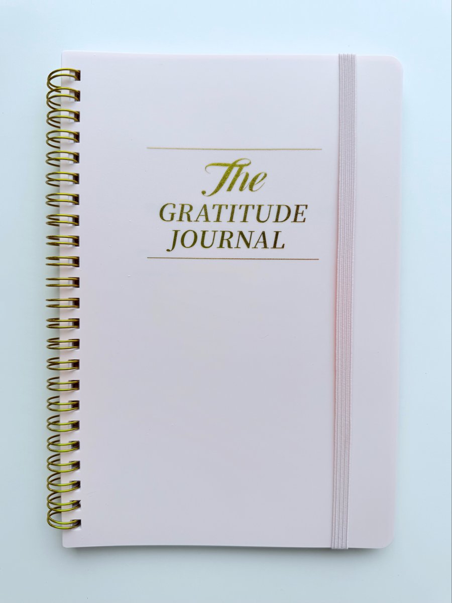 Gratitude Journal - Baby Pink | Alkaline Refine