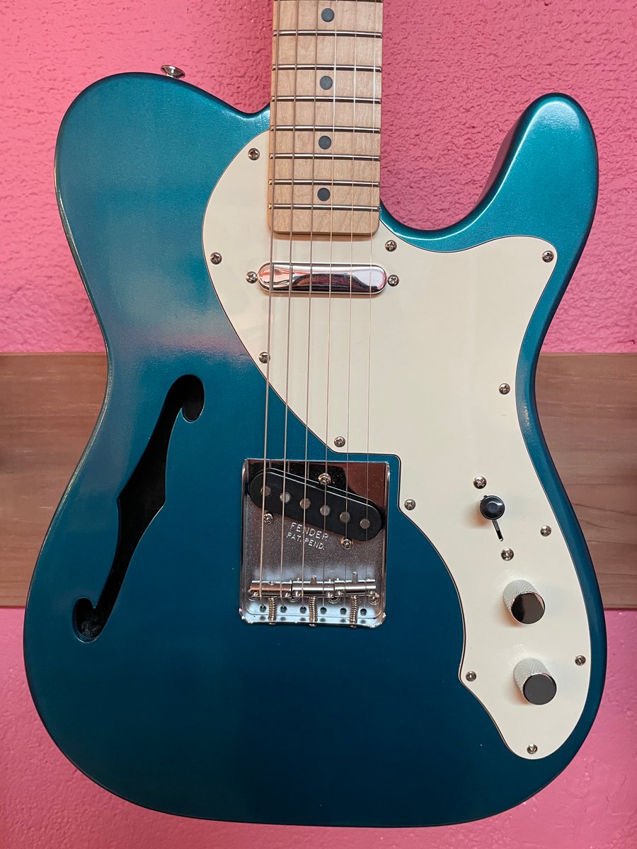 Fender Thinline Telecaster Ocean Turquoise | 3 O’Clock Rock