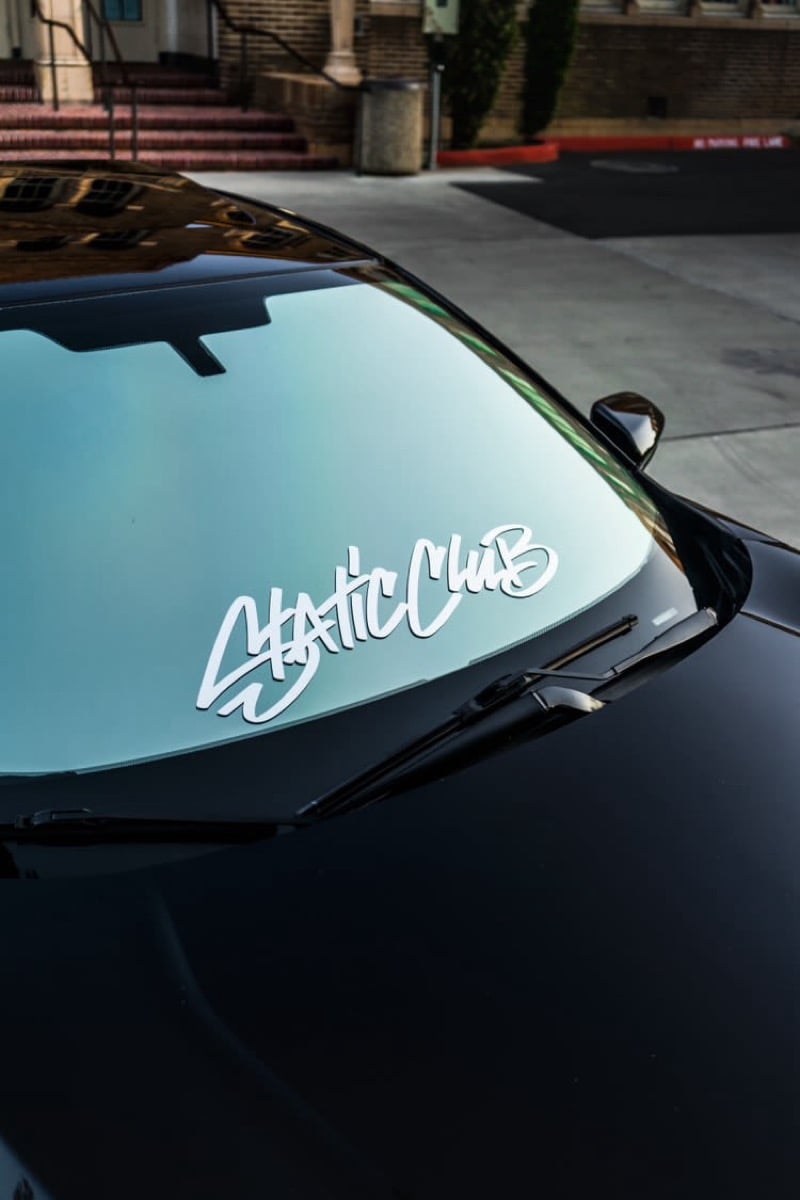 Signature Windshield Banner | Static Club
