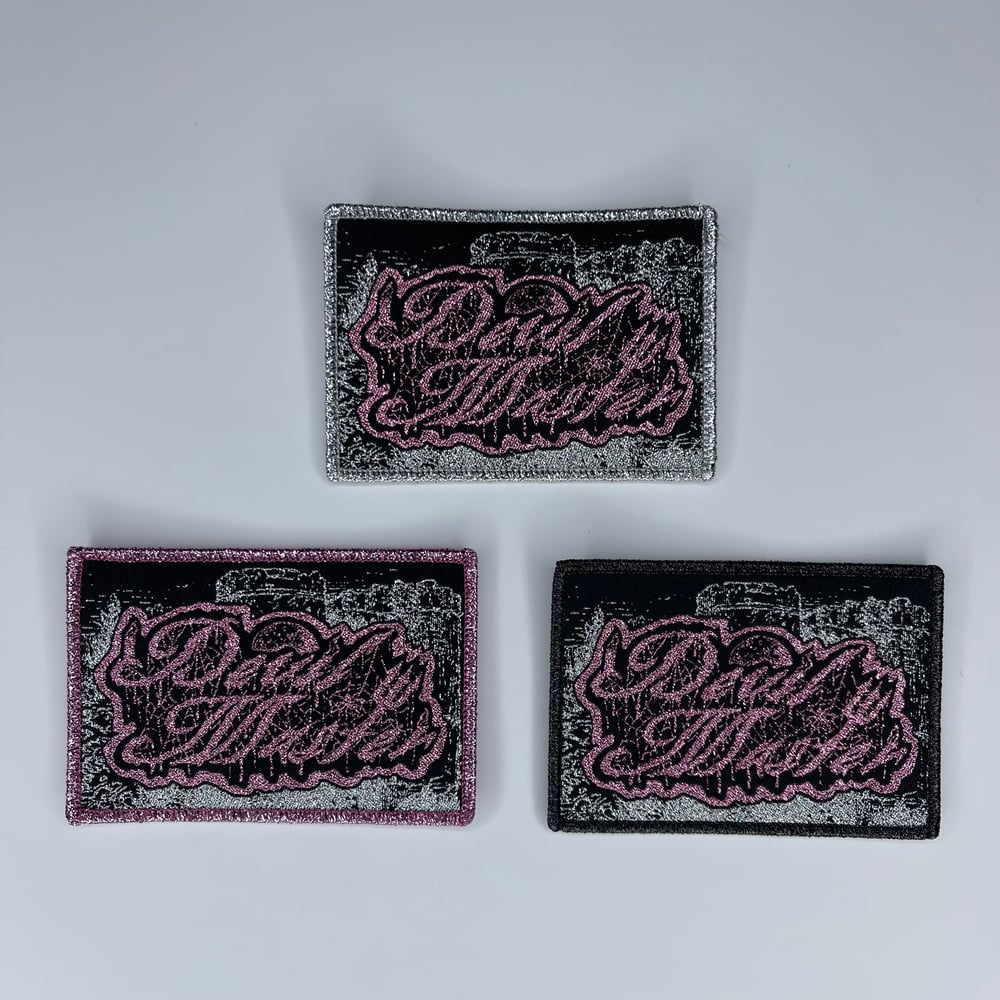 Devil Master - Glitter Logo Woven Patch | Armed With Hammers Productions