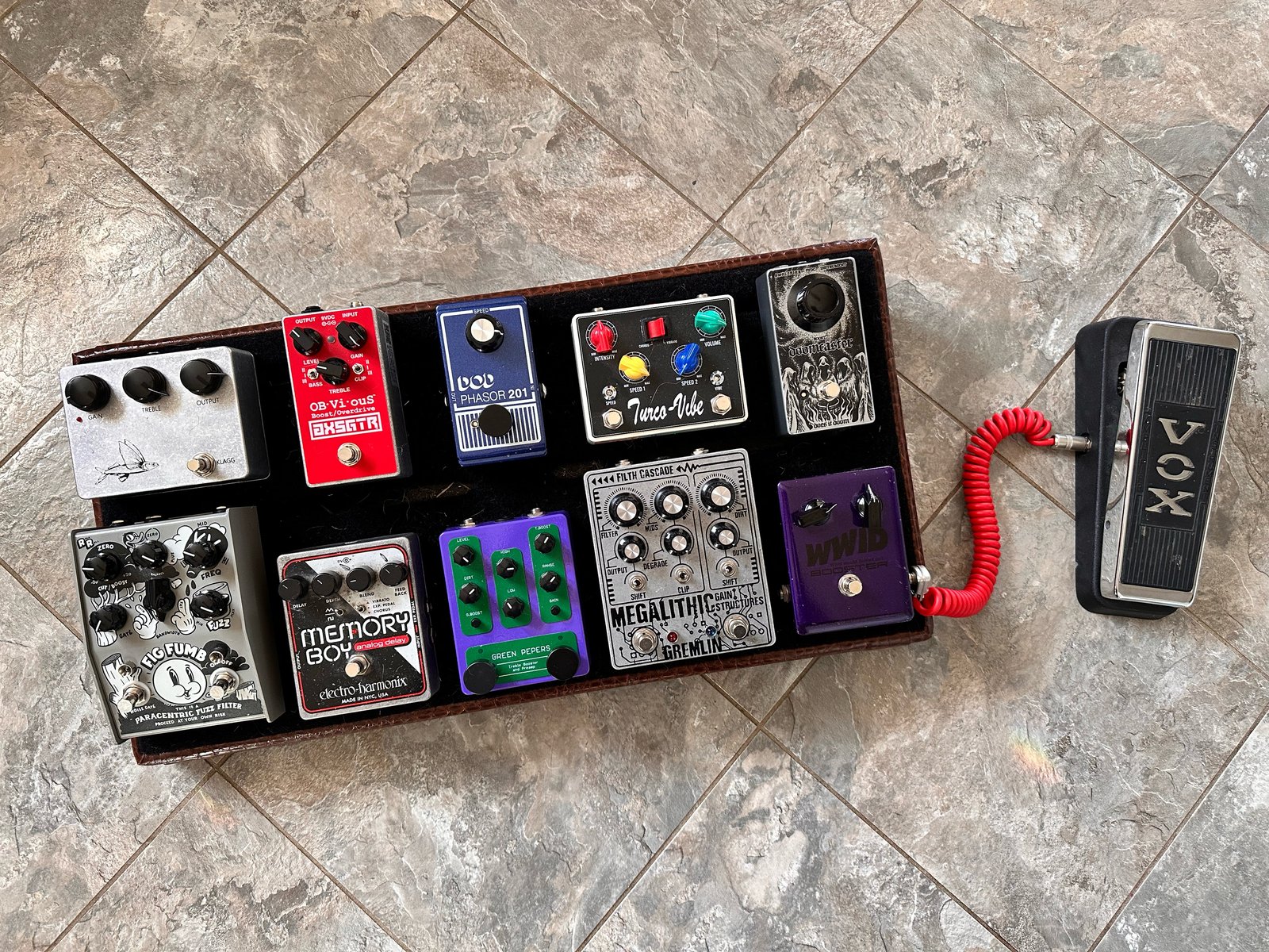 12” Coiled Patch Wah Cable | AMPTURCO GUITAR WERKS