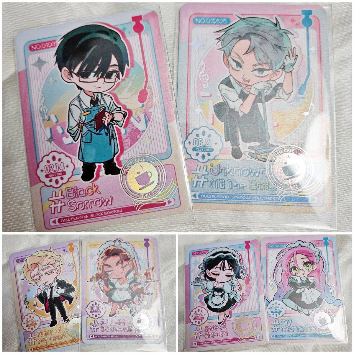 [ALNST] Alien Stage Artist Merch Cafe Photocards | Bearries