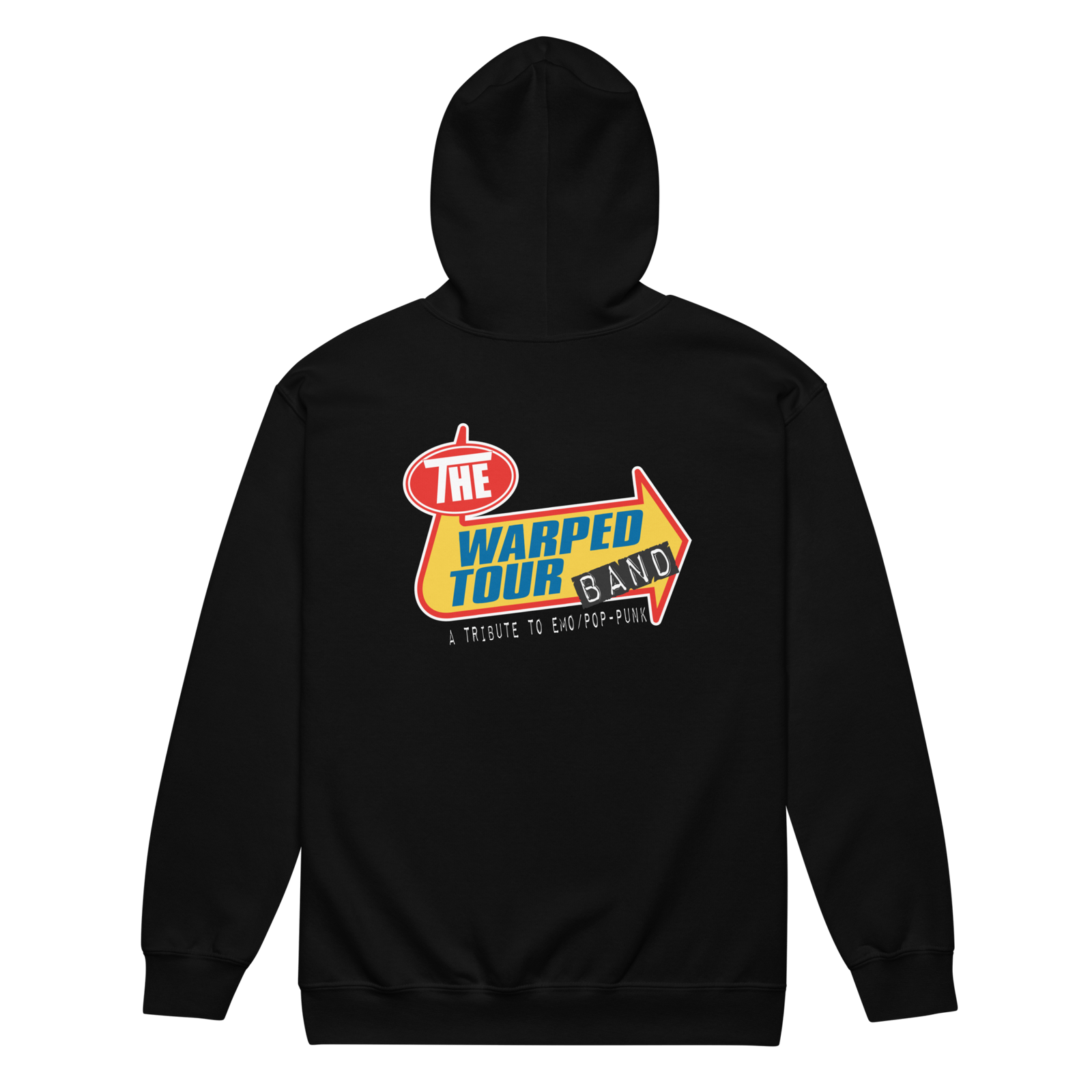 Full Color Logo ZIP UP Hoodie | The Warped Tour Band