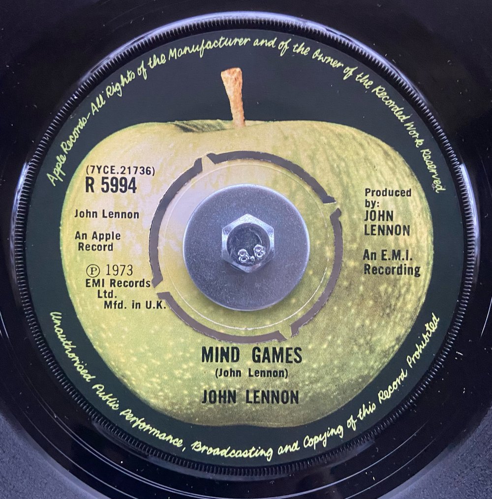 John Lennon, framed original 7" vinyl records | Lorna Kyle