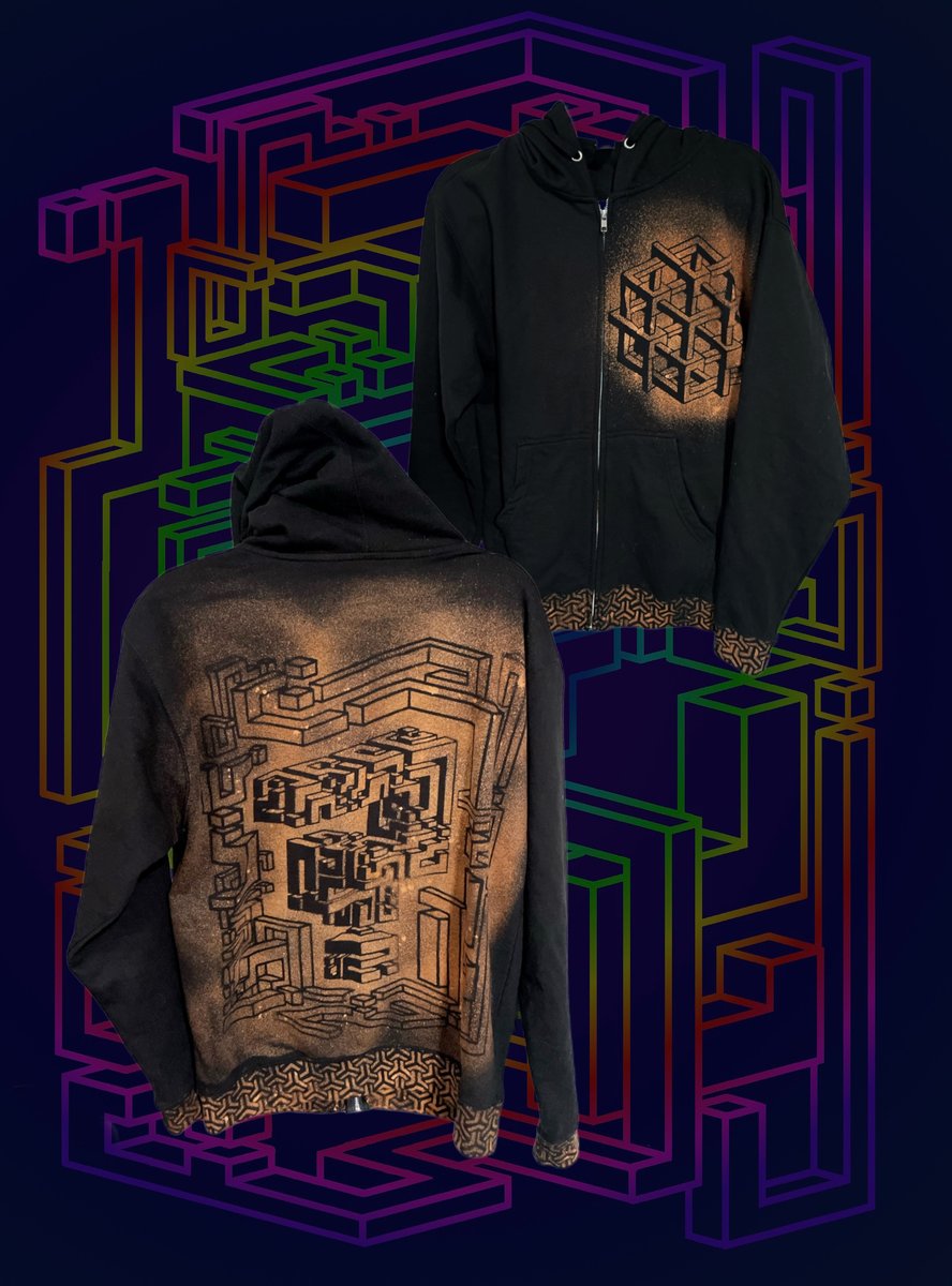 Tipper Zip Up Hoodie | Isochrome Creations