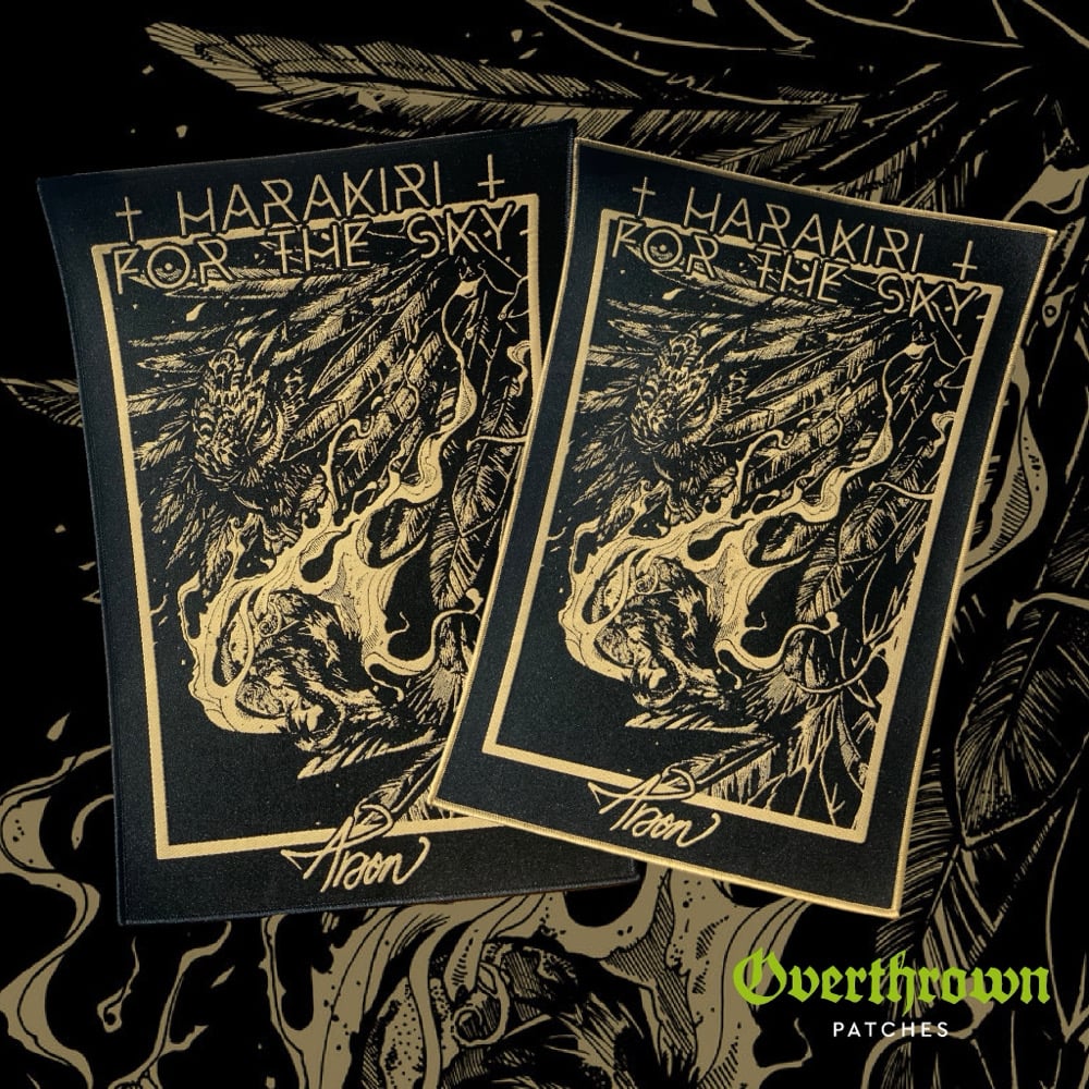 Harakiri For The Sky - Arson BACKPATCH | Overthrown Patches