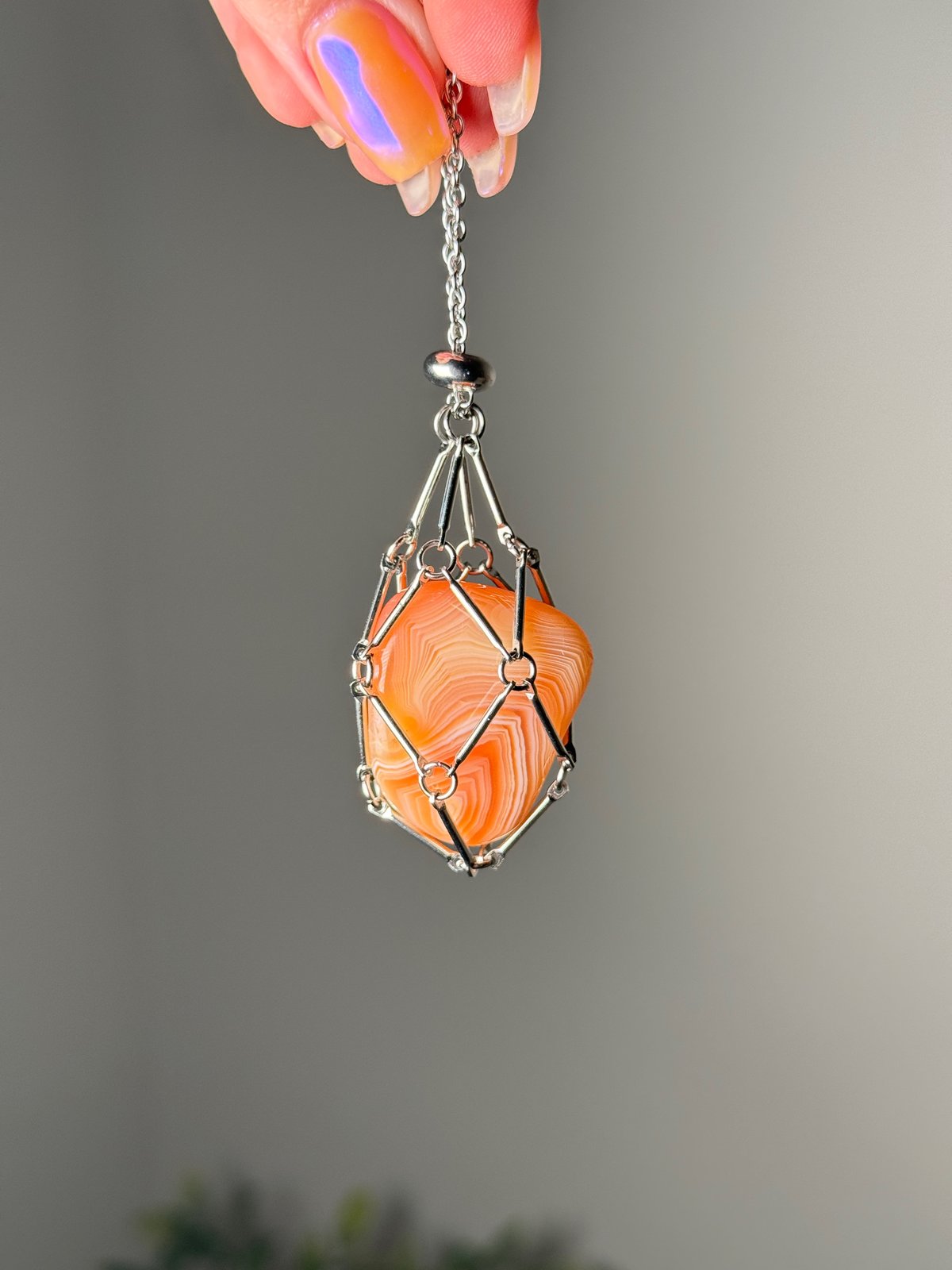 STAINLESS STEEL INTERCHANGEABLE CAGE NECKLACES | thewitchespitstop