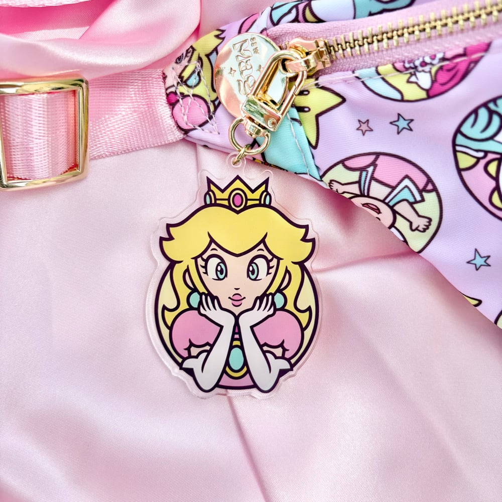 gamer princess bag charm | Sew Magic Co.